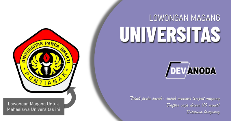 Lowongan Magang Universitas Panca Bhakti (UPB) - March 2026
